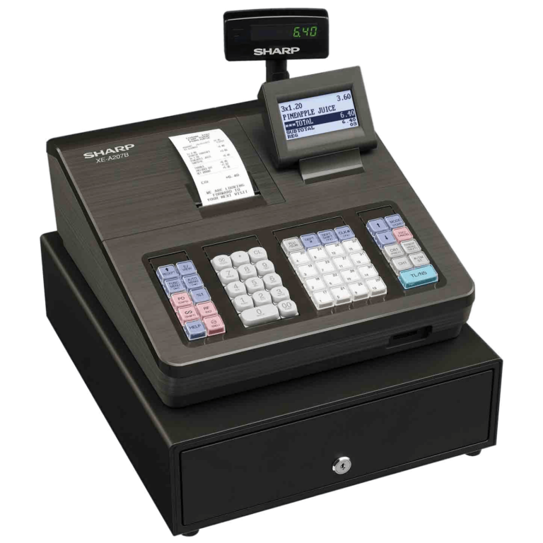 Sharp XE-A207 XB - Inkl. TSE Und Programmierung - Kassenchef